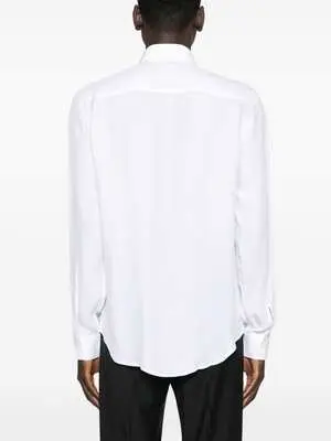 Patrizia Pepe Long-sleeve Striped-jacquard Shirt