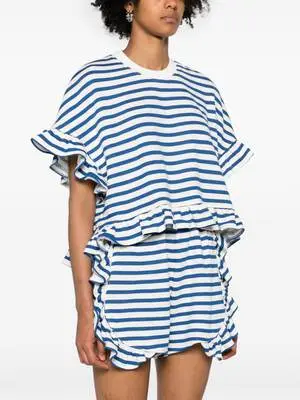 IOANA CIOLACU Striped Jersey Sweatshirt