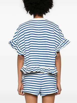 IOANA CIOLACU Striped Jersey Sweatshirt