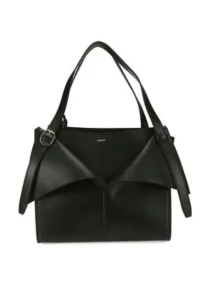 Coperni Medium Belt Leather Cabas Bag - Black