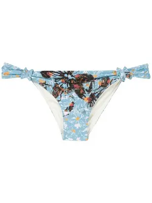 CLUBE BOSSA Rings Bikini Bottom - Blue