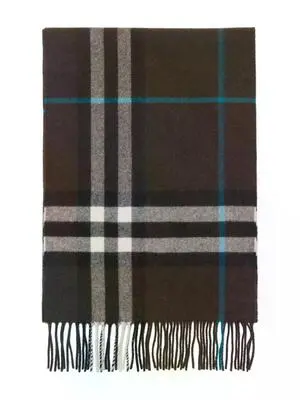 Burberry Vintage Check Cashmere Scarf - Brown
