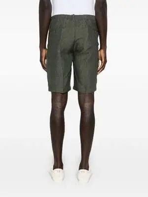 BRIGLIA 1949 Olbias Pleat-detail Linen Shorts