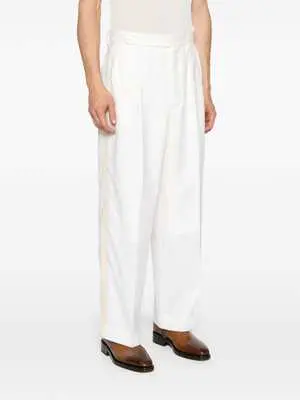 BODE Lace-trim Tapered Trousers