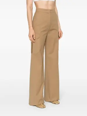 Max Mara Edda High-waisted Cargo Trousers