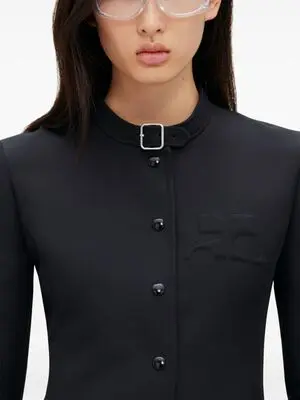 COURREGES Ellipse Single-breasted Coat