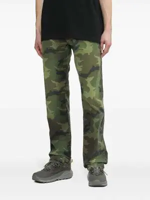 424 Military Print Cotton Trousers