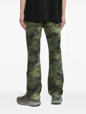 424 Military Print Cotton Trousers