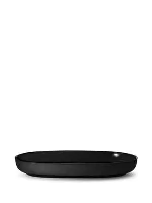 L'Objet Small Terra Oval Platter - Black