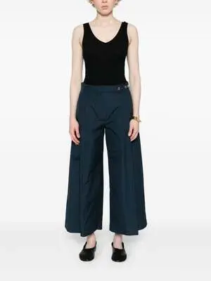 Max Mara Assiro Wide-leg Cropped Trousers