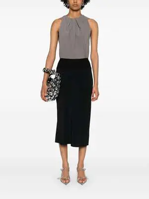 Rick Owens Lido Bias Skirt - Black