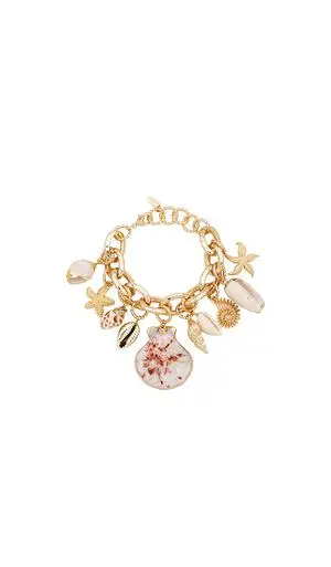 Ettika Seashell Charm Bracelet