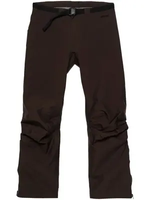 GR10K Belted Straight-leg Trousers