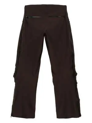 GR10K Belted Straight-leg Trousers