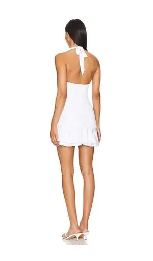 MORE TO COME Carla Mini Dress - White