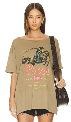 THE LAUNDRY ROOM Coors Roper Oversized Tee