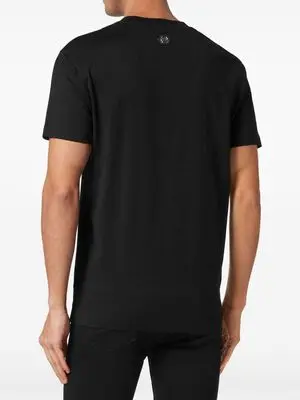Philipp Plein Logo-print Cotton T-shirt - Black
