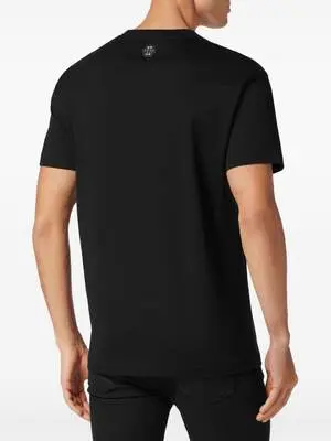 Philipp Plein Teddy Bear Cotton T-shirt - Black