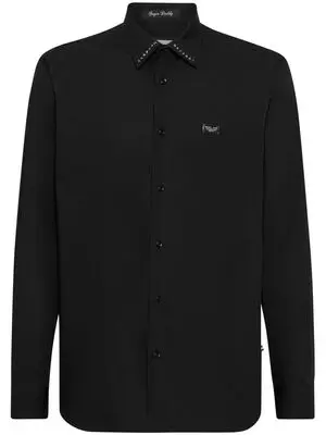 Philipp Plein Stud-detailing Poplin Shirt