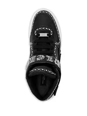 Philipp Plein Gothic Plein Mid-top Sneakers