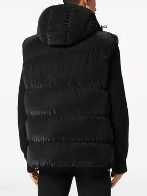 Philipp Plein Logo-appliqué Puffer Gilet