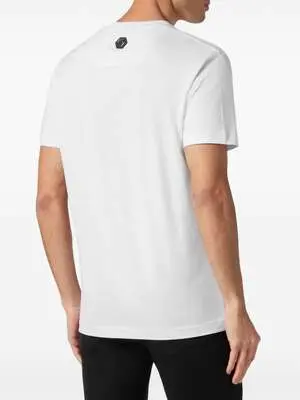 Philipp Plein Teddy Bear Cotton T-shirt - White
