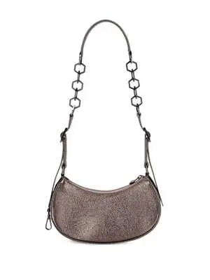 Philipp Plein Mini Leather Shoulder Bag