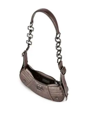 Philipp Plein Mini Leather Shoulder Bag