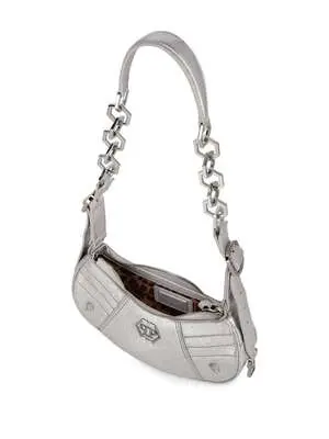 Philipp Plein Mini Leather Shoulder Bag