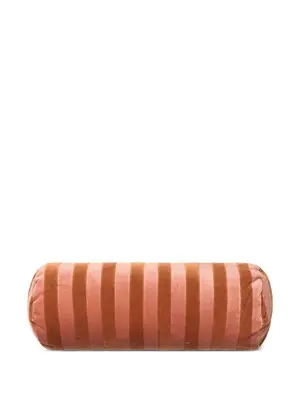 CHRISTINA LUNDSTEEN Bolster Stripe Velvet Cushion
