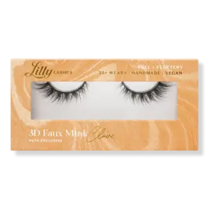 LILLY LASHES Claire 3d Faux Mink Lashes - One-color
