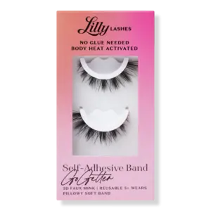 LILLY LASHES Gogetter Self-adhesive 3d Faux Mink Lashes - One-color