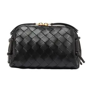 Bottega Veneta Bottega Veneta Intrecciato Concert Pouch - Black