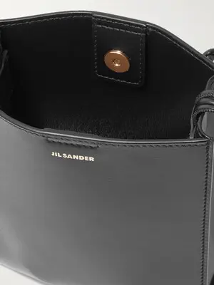 JIL SANDER Tangle Small Shoulder Bag - Black