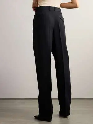 Bottega Veneta Grain De Poudre Wide-leg Trousers