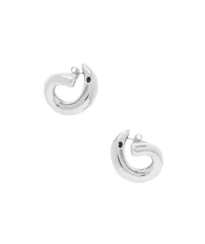 Bottega Veneta Sardine Earrings - Silver
