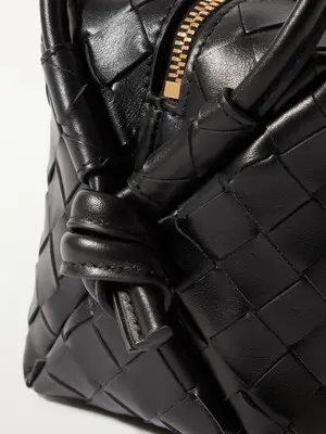 Bottega Veneta Small Intrecciato Leather Crossbody Bag