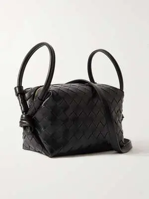 Bottega Veneta Small Intrecciato Leather Crossbody Bag