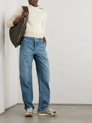 Bottega Veneta Wide-leg Jeans - Blue