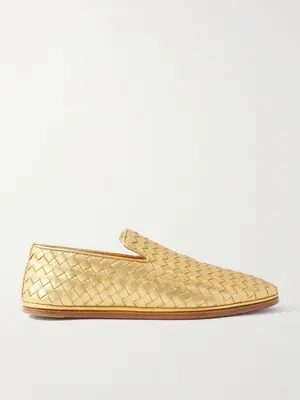 Men's Gold Shoes