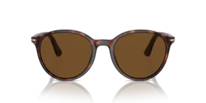 Persol Full Rim Round Sunglasses - Polar Brown