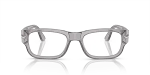 Persol Acetate Rectangle Eyeglasses - Clear