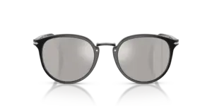 Persol Havana Sunglasses - Clear Mirror Real Platinum