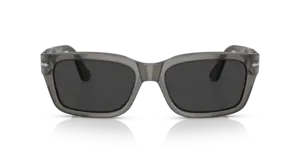 Persol Rectangle Sunglasses - Dark Grey Polarized