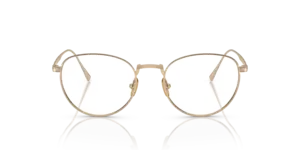 Persol Round Frame Eyeglasses - Clear