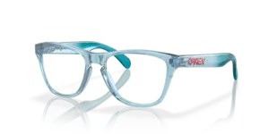 Oakley Frogskins™ Xs Youth Fit Eyeglasses - Polished Translucent Stonewash