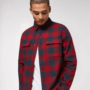Oakley Men's Bear Cozy Flannel Red