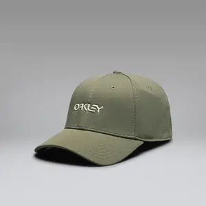 Oakley 6 Panel Stretch Metallic Cap - Olive