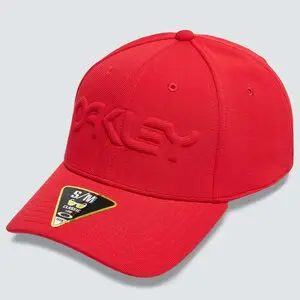 Oakley 6 Panel Stretch Cap Red
