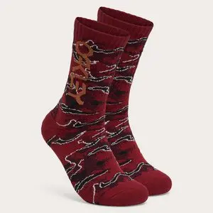Oakley Oakley B1B All Play Crew Socks Red